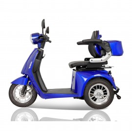AFD2D-3L Blue Three Wheel Mobility Scooter