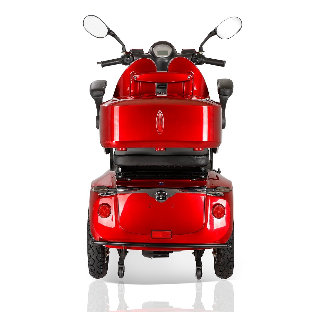 AFD2D-3L Red Three Wheel Mobility Scooter