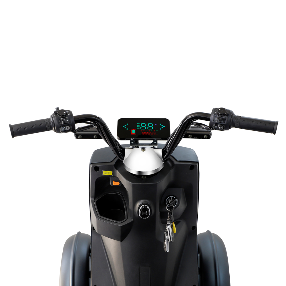 SN Silver Four Wheel Mobility Scooter
